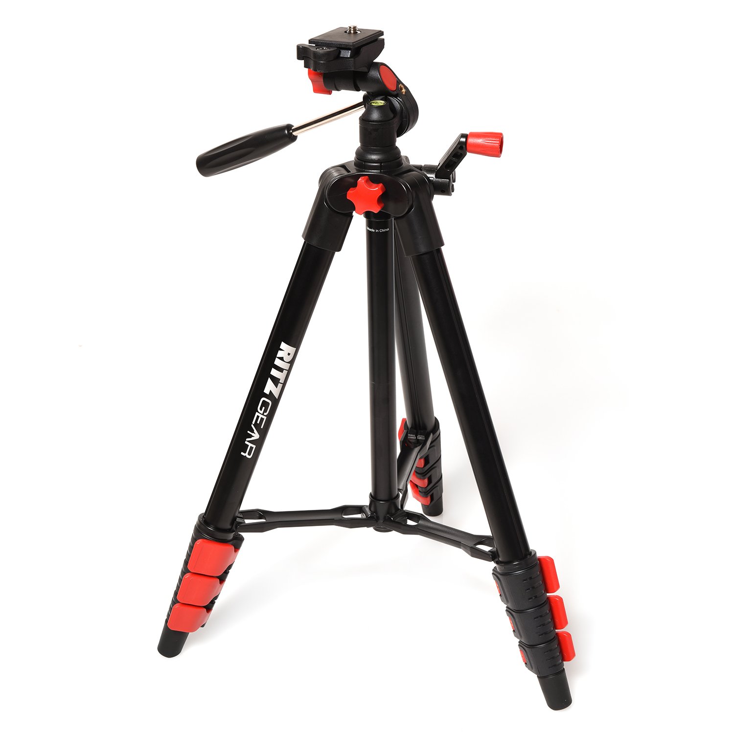 Canon EOS Rebel T7i EF-S 18-55 is STM DSLR Kit, EF 55-250mm STM, 64GB U3 Memory Card, Wide Angle, Telephone Lens, 48" Tripod and Accessory Bundle