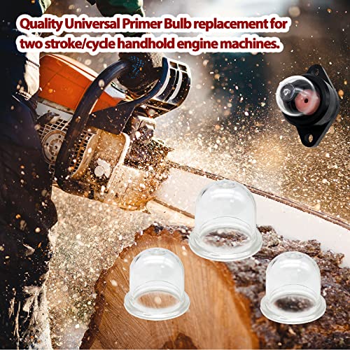 Primer Bulb Carburetor Primer Bulb Pump Bulb Compatible with Poulan Crafstman Weedeater Chainsaw Replacement for Roybi Homelite Zama Walbro Gas Trimmer Blower Brush Cutter