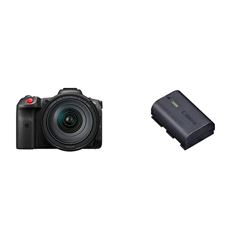 Canon EOS R5 C RF 24-105mm Lens Kit with Free Battery Pack (LP-E6NH)