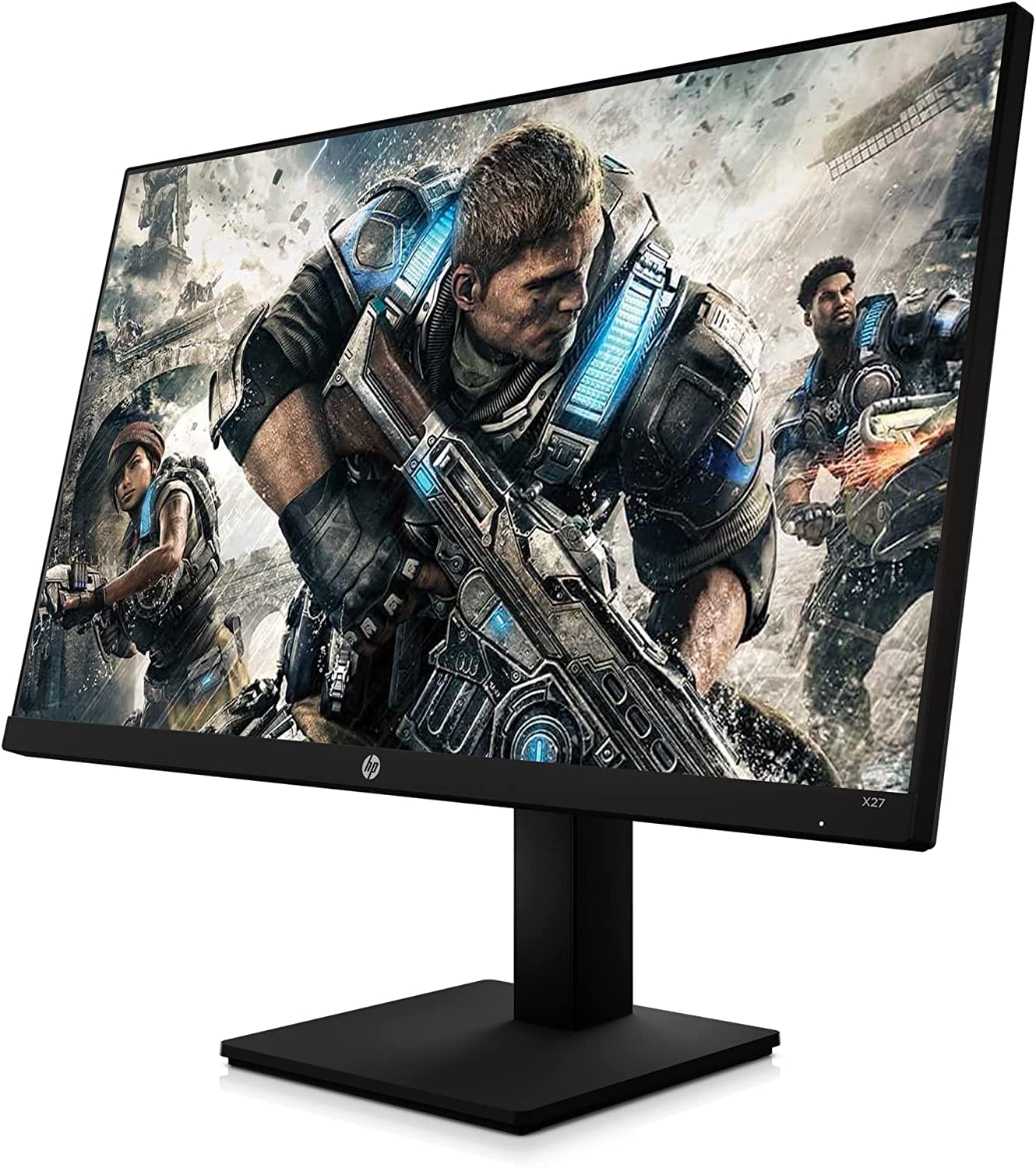 HP 27 Gaming Monitor 27” QHD (2560 x 1440) IPS Panel 165Hz Refresh Rate 1ms Response time 400 nits HDR400 AMD FreeSync Low Blue Light Mode Anti-Glare + HDMI Cable