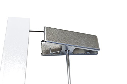 NAHANCO 20514RC Wooden Pant/Skirt Hanger, 14", High Gloss White Finish (Pack of 100)