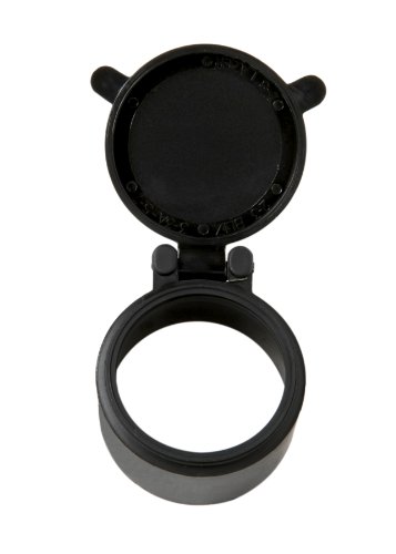 Butler Creek 47 Objective Flip Open Scope Cover , Black