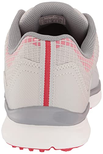 Callaway Men's Oceanside v2 Golf Shoe, Grey/Red, 12 Wide