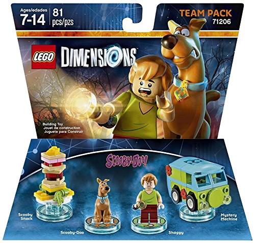 Scooby Doo Team Pack + The Lord Of The Rings Legolas + Gimli + Gollum + The Legend Of Chima Cragger Fun Packs - LEGO Dimensions - Not Machine Specific