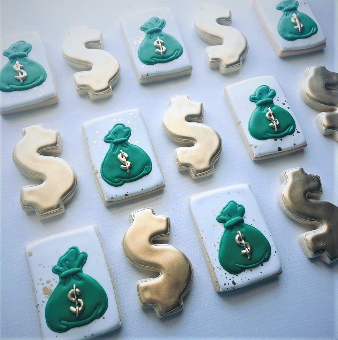 Dollar Sign Cookie Cutter, 3.75" Made in USA by Ann Clark