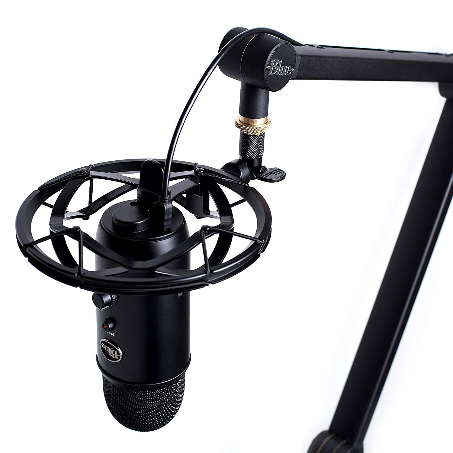 Blue Microphones Yeti Pro with Radius III Shockmount and Compass Boom Arm