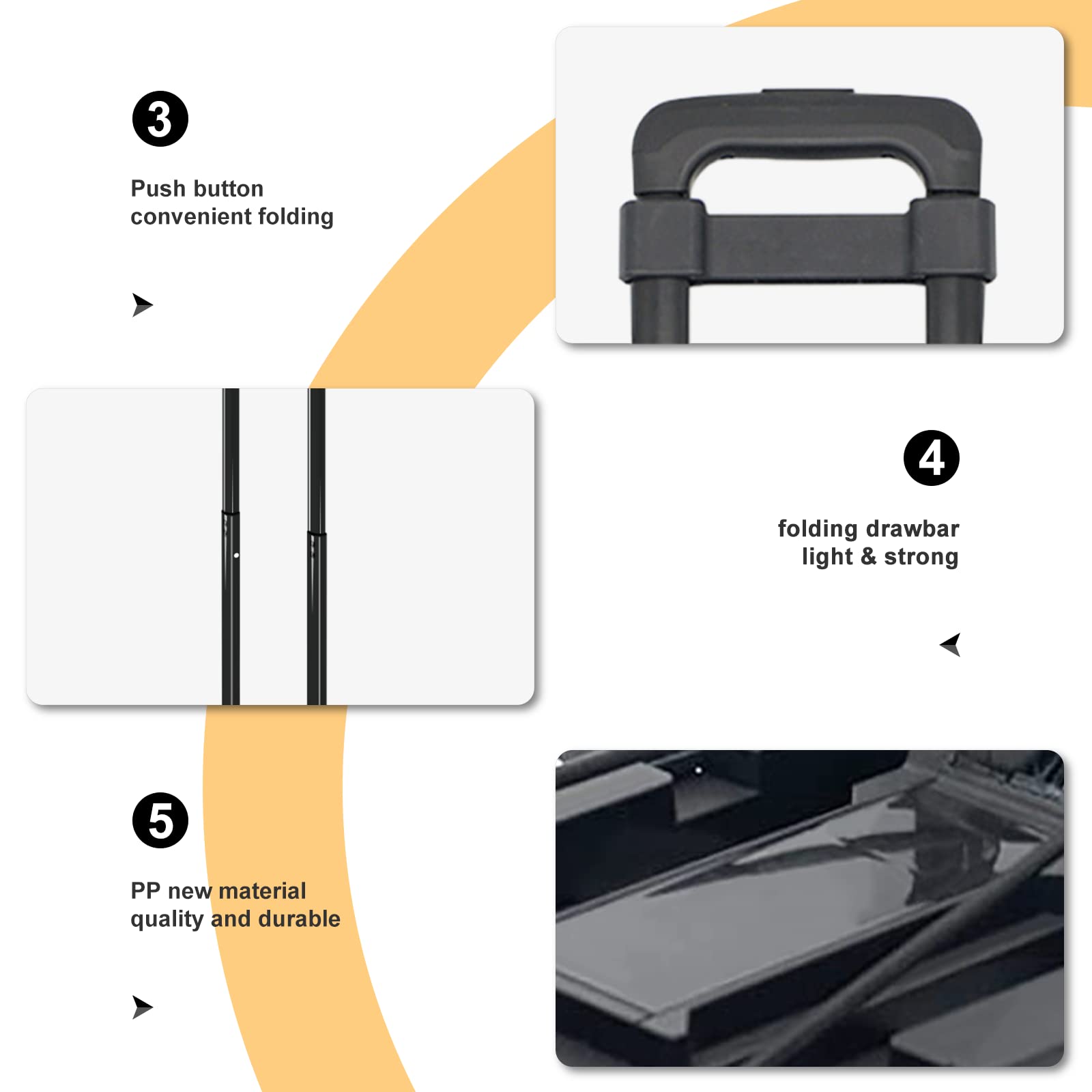 Car Seat Carrier for Airport with Wheels and Compact Fold,Car Seat Travel Cart