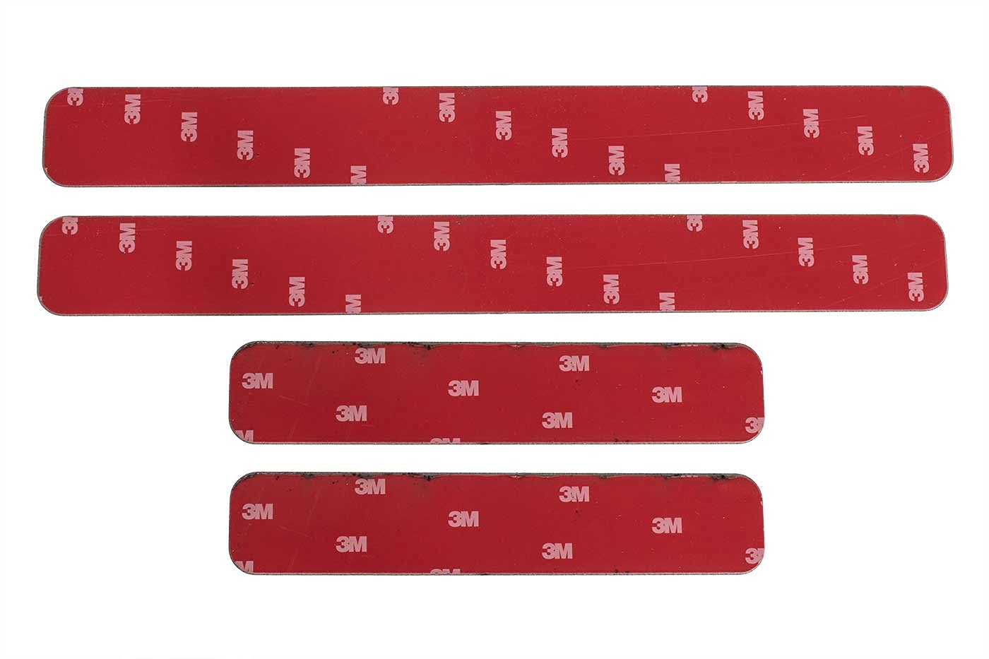 Blue Oval Industries OEM Black Chrome Front and Rear Door Sill Step Plates for 2021-2024 Bronco Sport