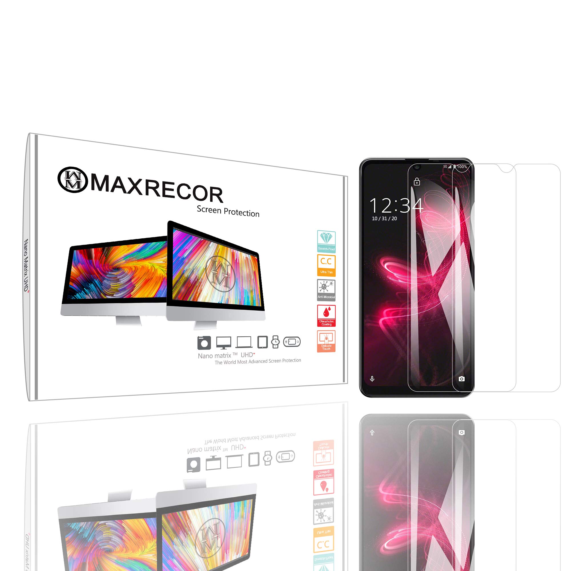 Screen Protector Designed for Leapfrog LeapPad Ultra - Maxrecor Nano Matrix Crystal Clear (Dual Pack Bundle)