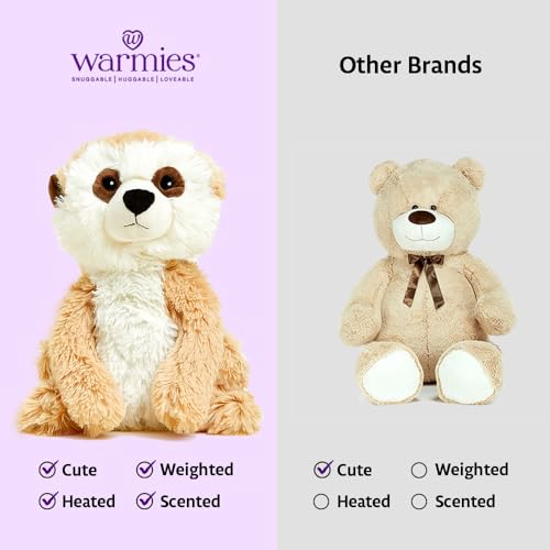 Intelex Warmies Microwavable French Lavender Scented Plush, Meerkat Warmies