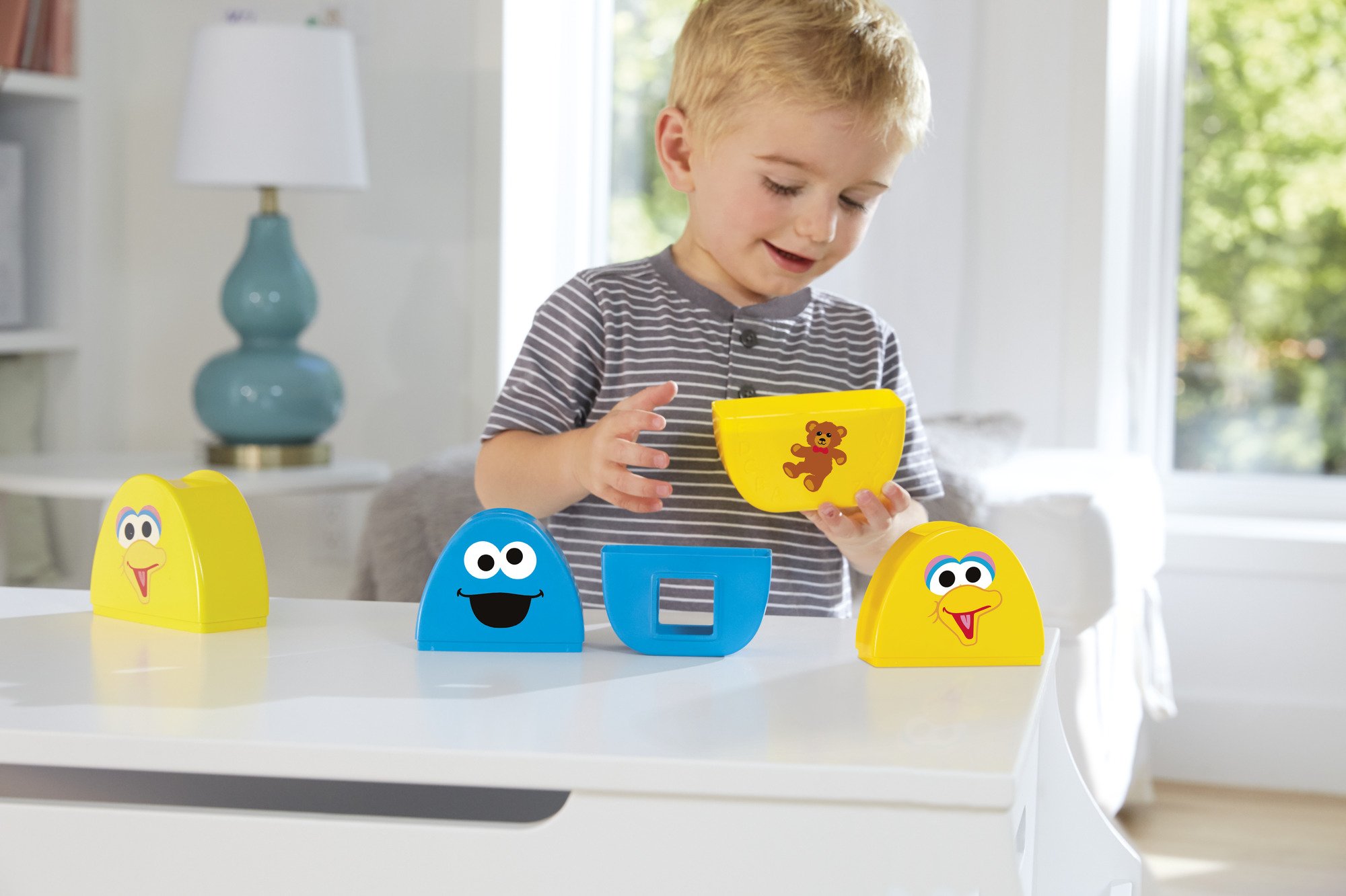 Sesame Street Playskool Friends Elmo’s Stack & Nest Friends for 12 months to 1188 months