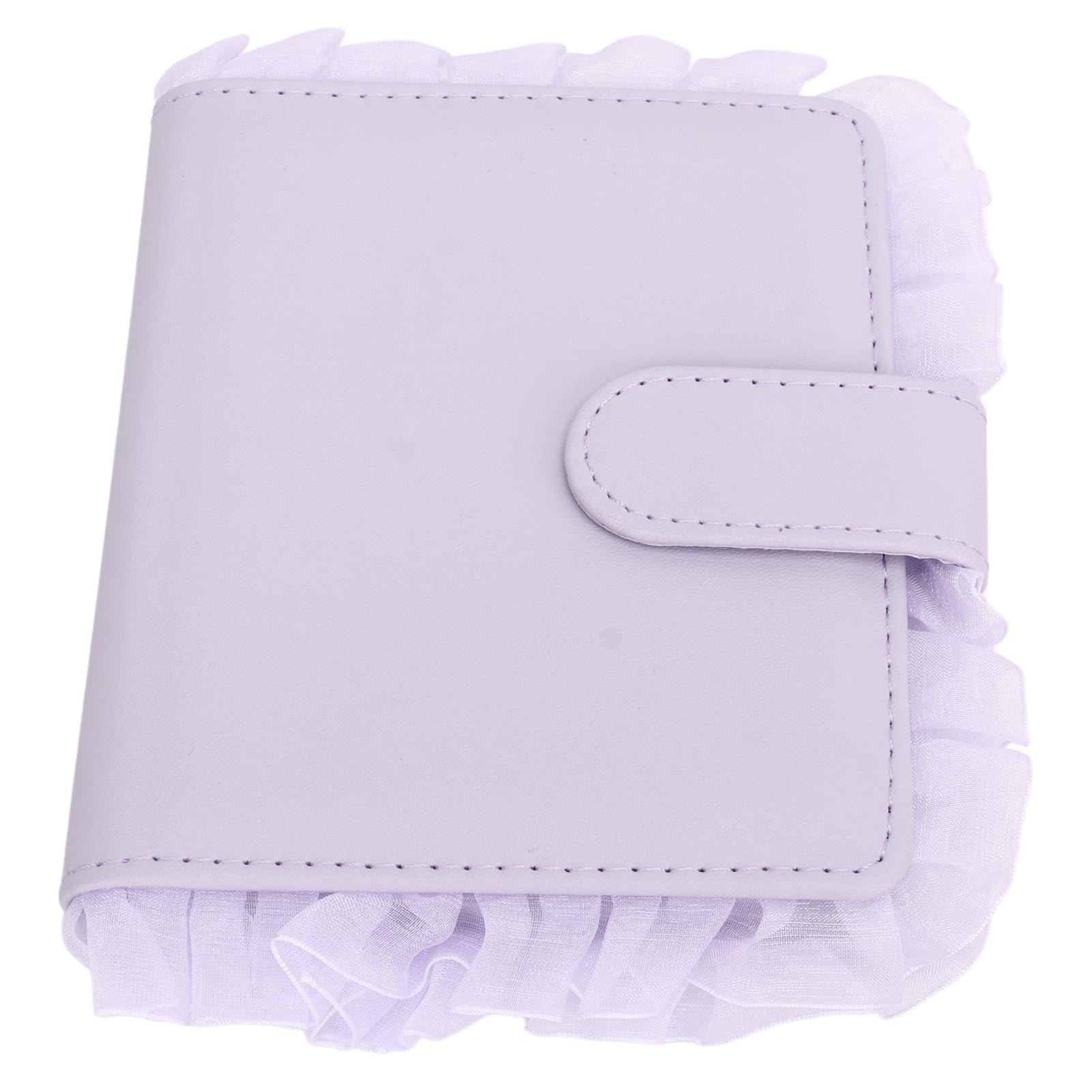 Camera Picture Holder, Universal Mini Film Photo Album with Cute Lace for Display (Purple)