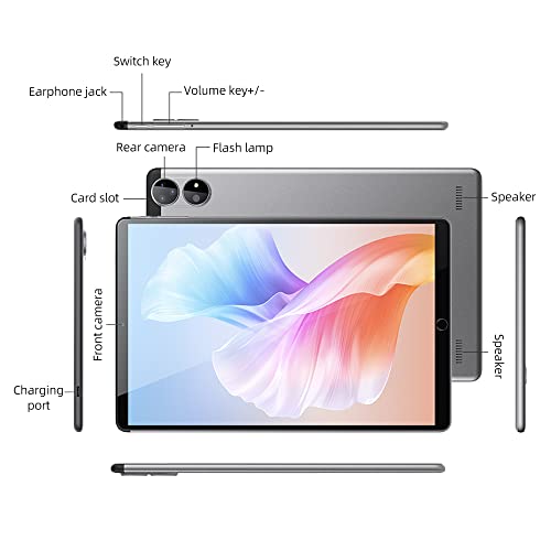 Docooler 10.1 inch Business Tablet with MTK6592 Processor, Supports 2.4GHz WiFi and Wireless 4.0 Connections, 1280 x 800 Resolution, 0.3 Million Pixel+2 Million Pixel Dual Cameras