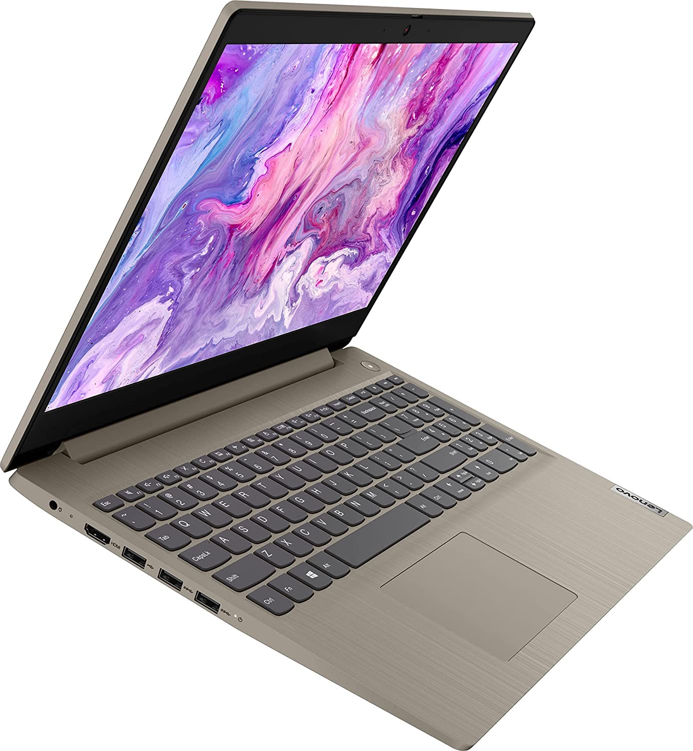 Lenovo Newest IdeaPad 3 15.6” HD Touch Screen Laptop, Intel Core i5-10210U Processor, 16GB RAM 512GB SSD, Webcam, WiFi, HDMI, Windows 11, Almond