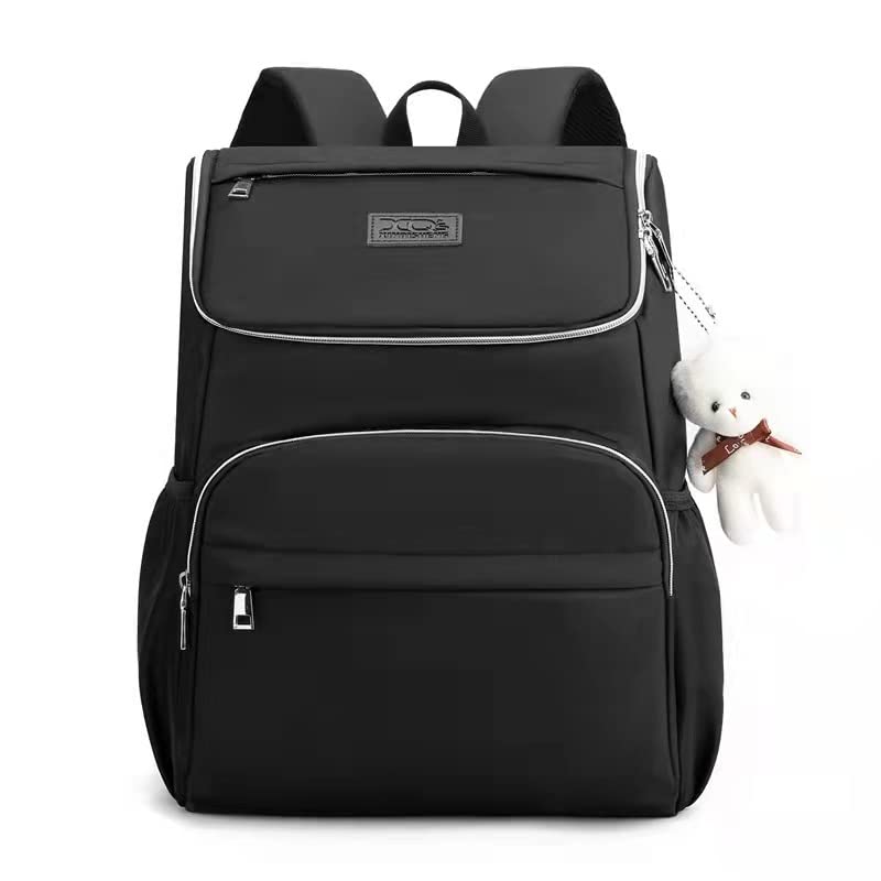 Diaper Bag Backpack, Large Capacity Baby Nappy Changing Bags Multifunction Waterproof Travel Back Pack for Mom and Dad