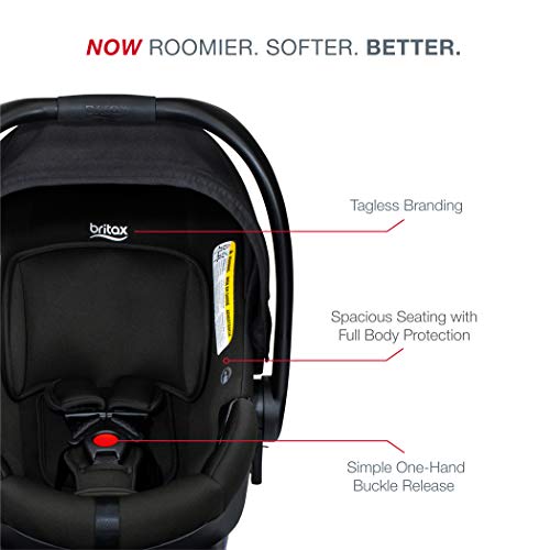 Britax B-Safe Gen2 Infant Car Seat, Eclipse Black SafeWash