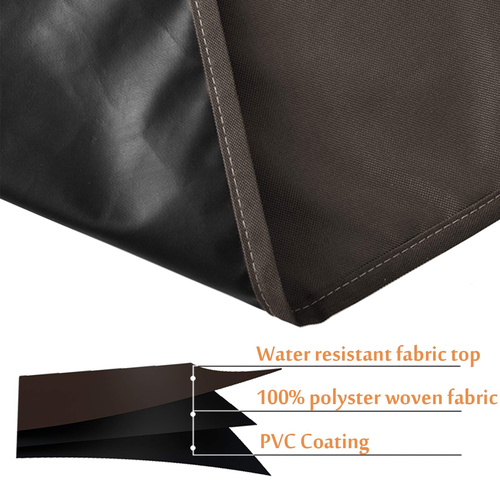 Foozet Winter Top Air Conditioner Cover for Outside AC Unit,36 x 36 inches
