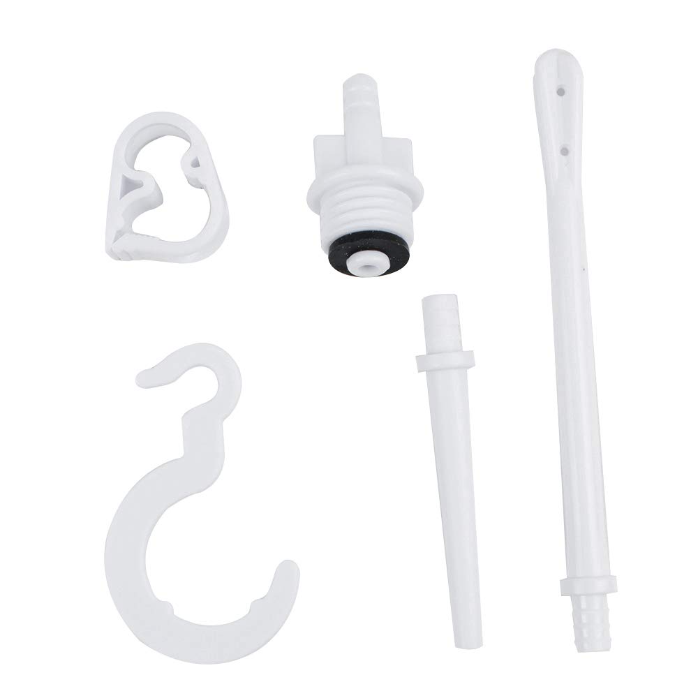 CARESHINE Enema Bag Kit Anal Douche for Colon Cleansing with Silicone Hose Rubber Personal Health Cleanse 2000ML