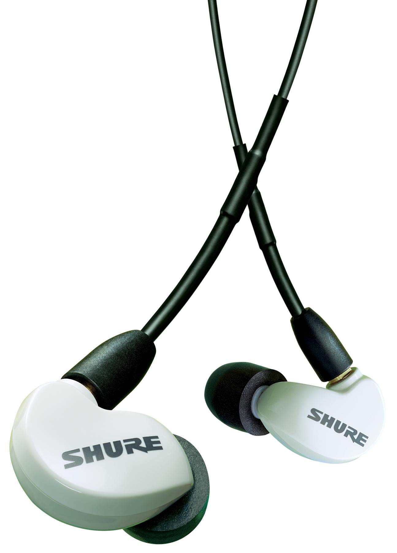 Shure SE215SPE-W-UNI Special Edition Sound Isolating Earphones with Inline Remote & Mic for iOS/Android