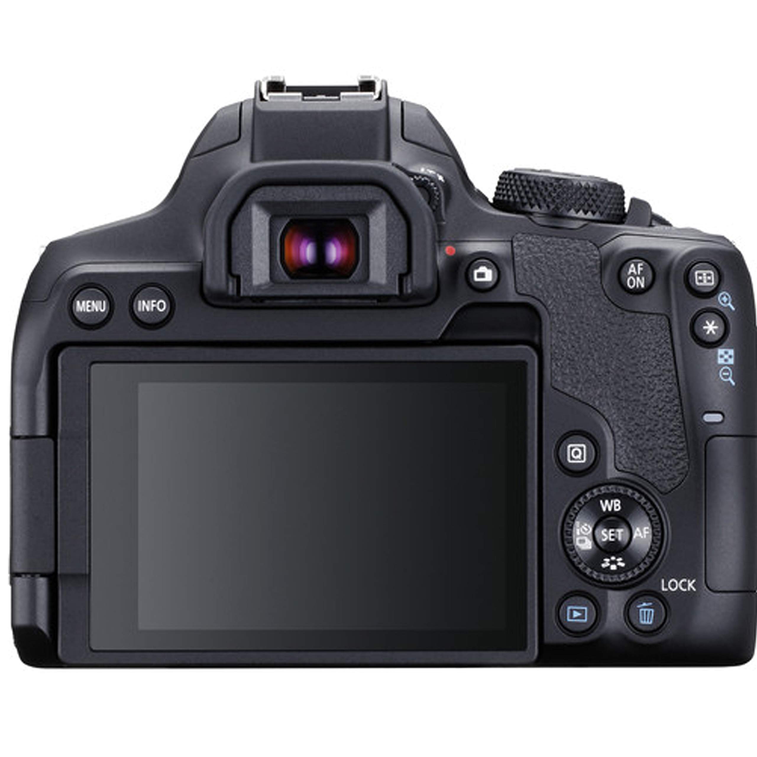Canon EOS Rebel 850D / T8i DSLR Camera (Body Only) + 32GB Memory Card + Tripod + Case + Cleaning Kit & More