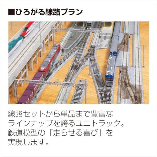Kato USA Inc. N 2-7/16 Double Track Straight Concrete Ties 2 KAT20042 N Track