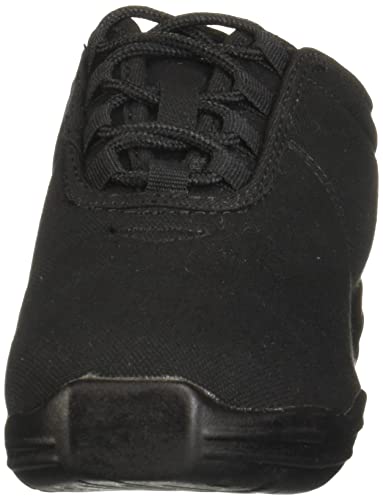 Capezio unisex-adult Black Canvas Dance Sneaker, 7 M US
