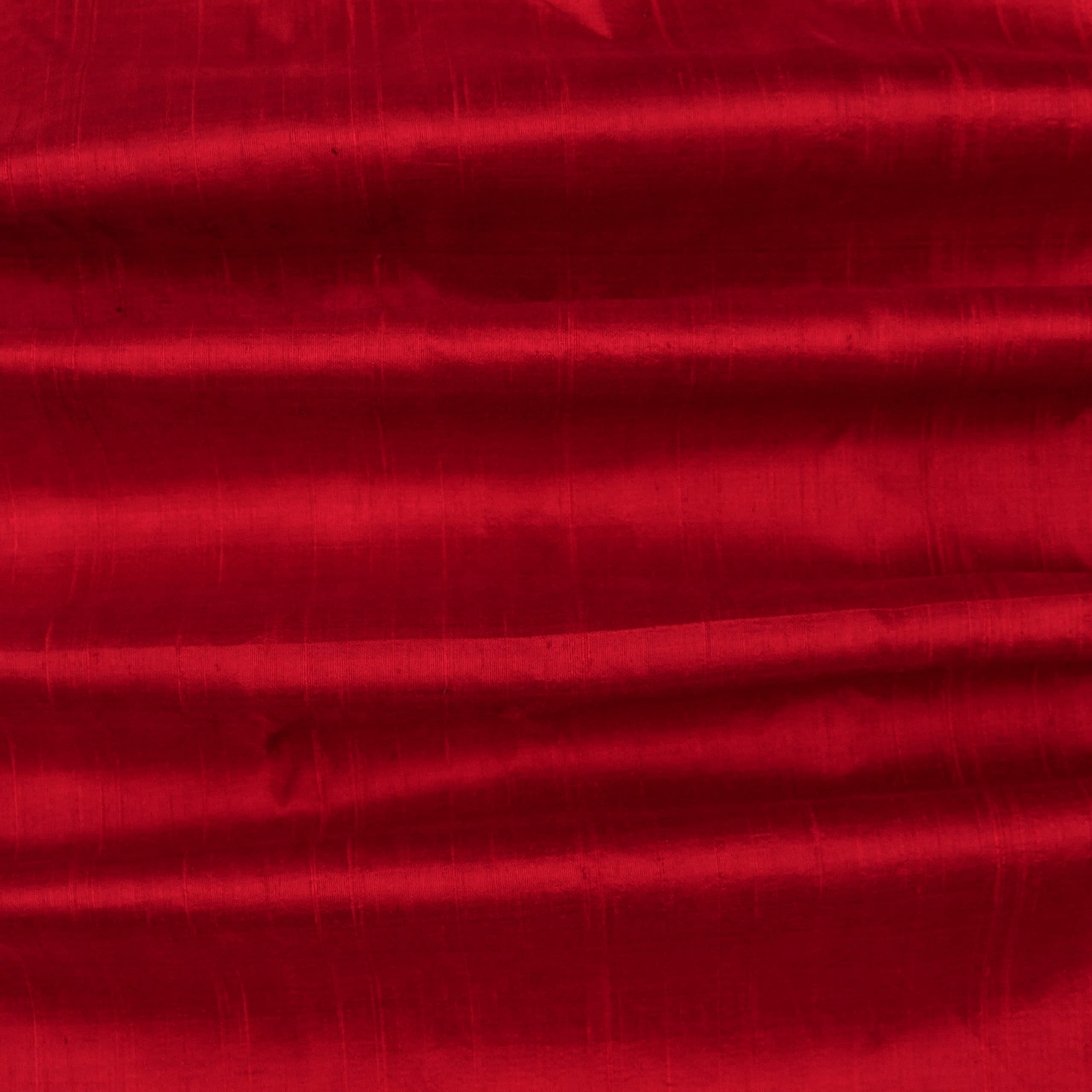 Fabric Mart Direct Silk Fabric, Red Dupioni Silk Fabric, Red Silk Fabric Silk Fabric by The Yard, 1 Continuous Yard Dupioni Silk Fabric, 41 inches Width Silk Dupioni Fabric by Yard