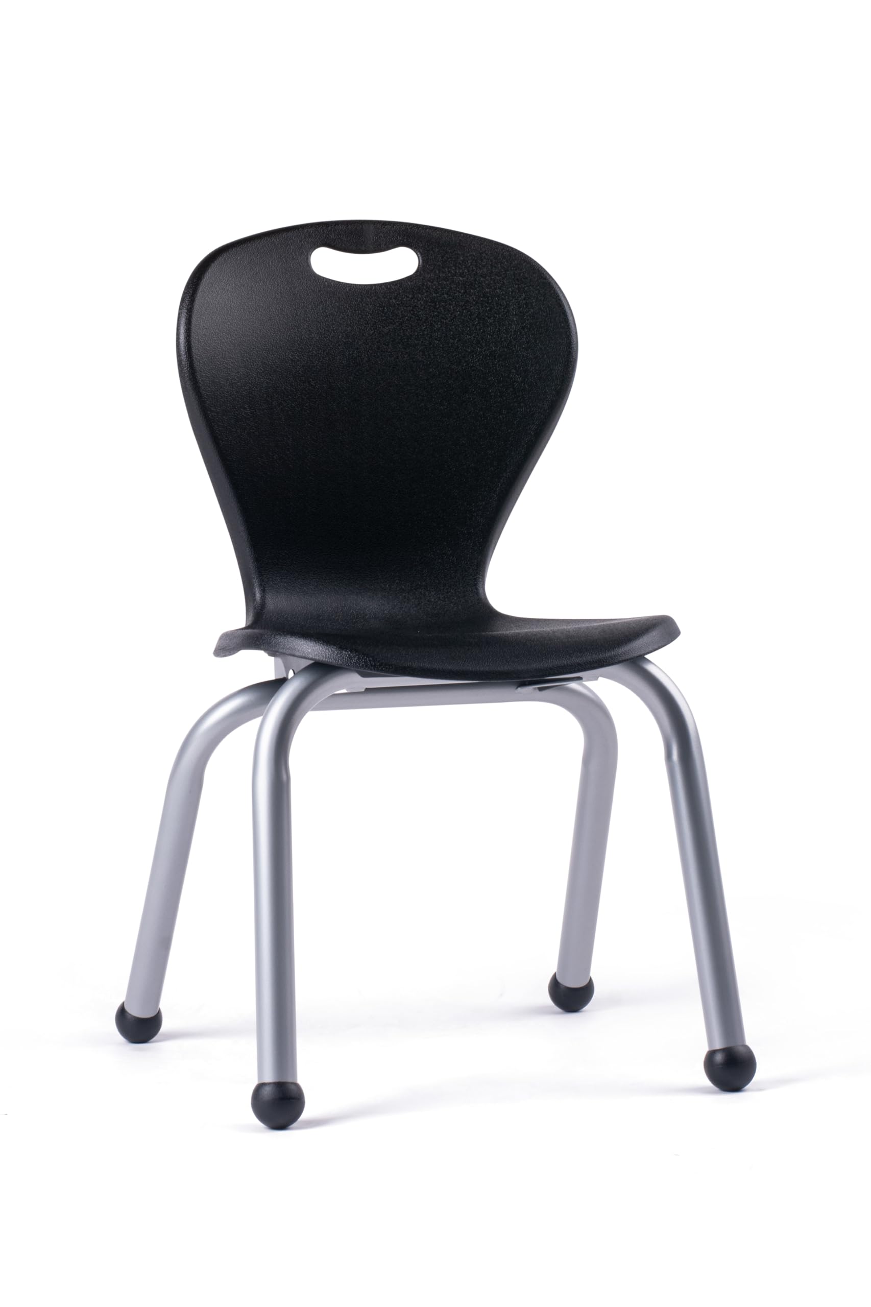Chair and Table Set for Schools - Table About 24 x 48 inch (60 x 120cm) - Height Adjustable Legs -Spray Edges - and 4 Premium Classroom Chairs - for Commercial Spaces