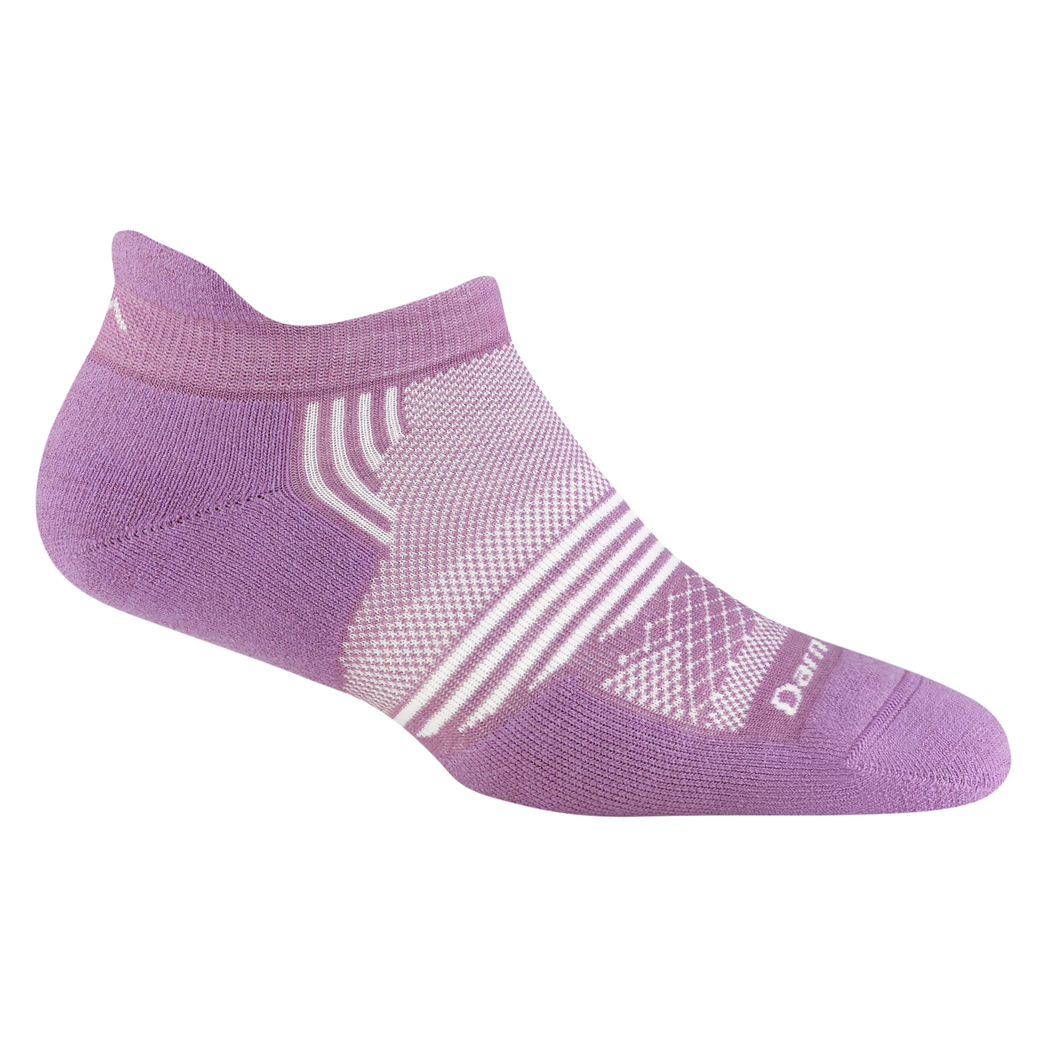 Darn Tough Vermont Element No Show Tab Lightweight with Cushion Violet MD (US 7.5-9.5)