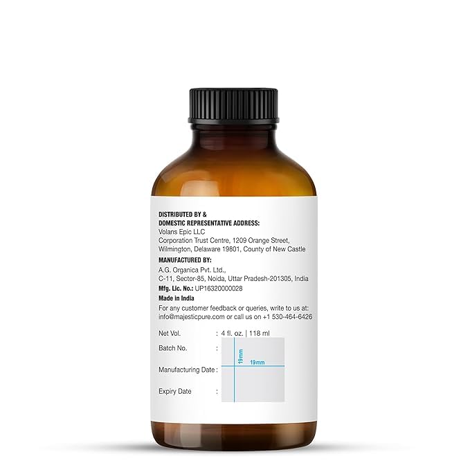 MAJESTIC PURE Black Seed Essential Oil | 100% Pure and Natural Black Seed Oil | Premium Grade Essential Oils for Hair Care, Home Diffusers, Skin, Aromatherapy, Massage and Humidifiers | 4 Fl Oz
