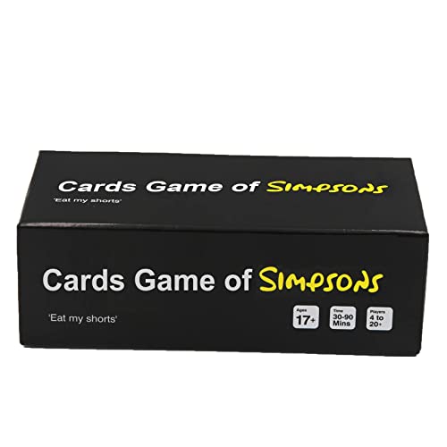 Cards Game of Simpsons - Contaions 600 Cards Best Party Board Game