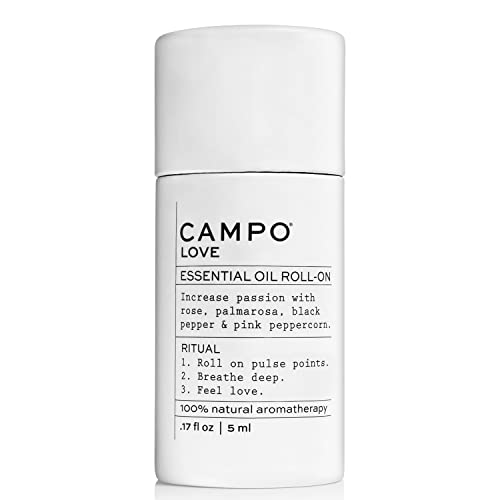 Campo - Clean Essential Oil Roll-On Blend | Natural, Non-Toxic Wellness (Love, 17 fl oz | 5mL)