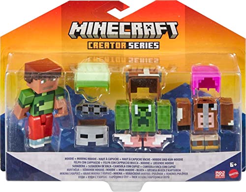 Minecraft Creator Series Expansion Pack, Collectible Building Toy, 3.25-inch Figure with Accessories, Gift for Ages 6 Years & Older