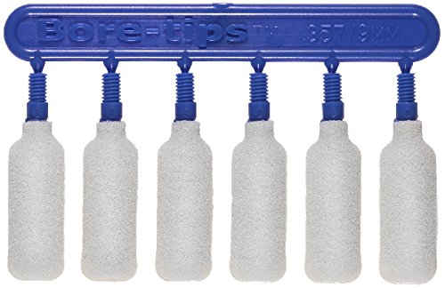 BORE-TIPS (12 Bag Case) .357cal/.38cal/.380cal/9mm Case Gun Cleaning by Swab-its® - Made in The USA