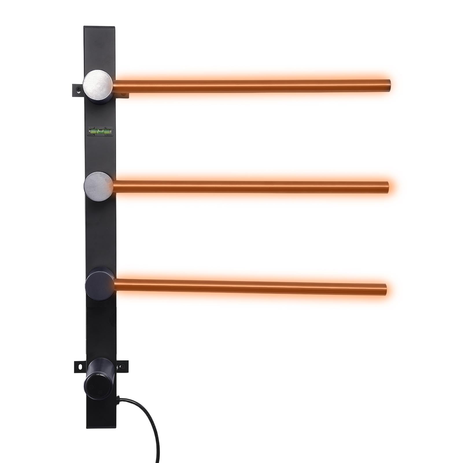 Electric Towel Warmer - Multifunctional Towel Rack Warmer Wall Towel Warmer - LED Display Towel Dryer Rack Towel Warming Rack for Bathroom Kitchen