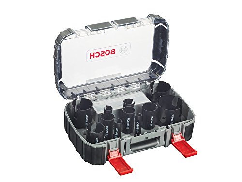 Bosch 2608580870 "Speed for Multi Construction" Hole Saw Set, Black/Grey, 20 - 76 mm