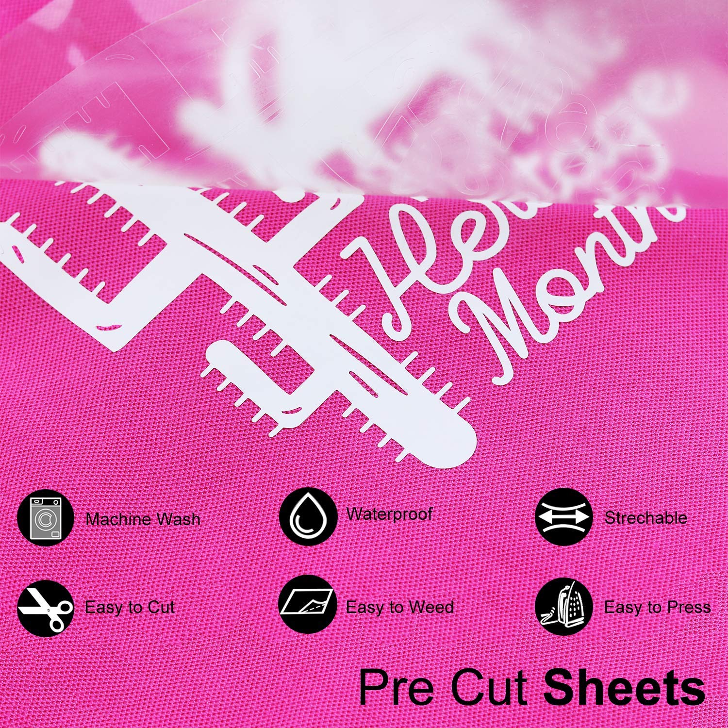 CAREGY Permanent Vinyl 12in x 8ft