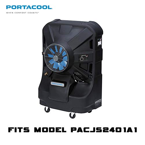Portacool PARCVRJ24000 Replacement Protective Cover for Jetstream 240 Portable Evaporative Cooler, Black