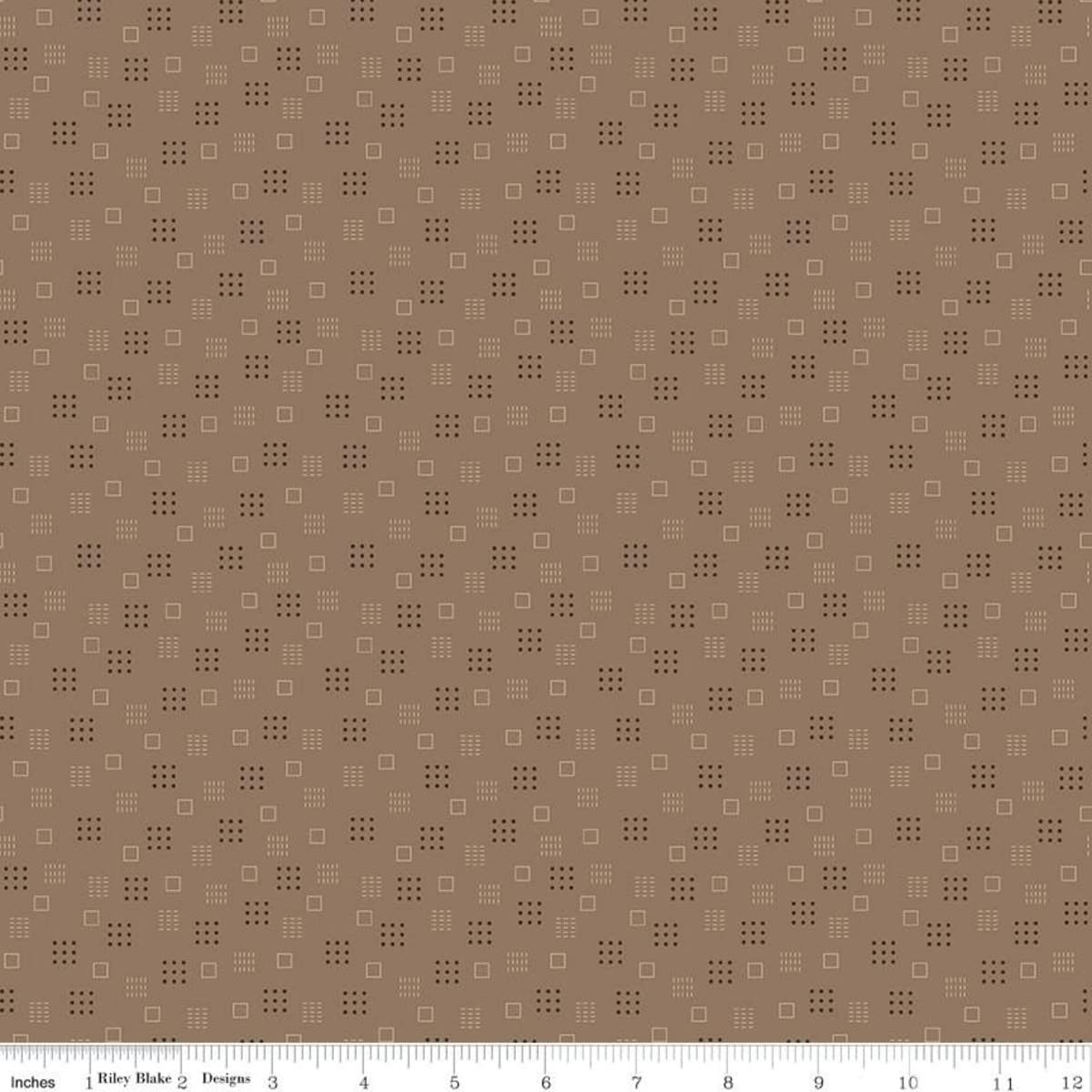 Calico Fat Quarter Bundle (37 Pieces) by Lori Holt for Riley Blake 18 x 21 inches (45.72 cm x 53.34 cm) Fabric cuts DIY Quilt Fabric