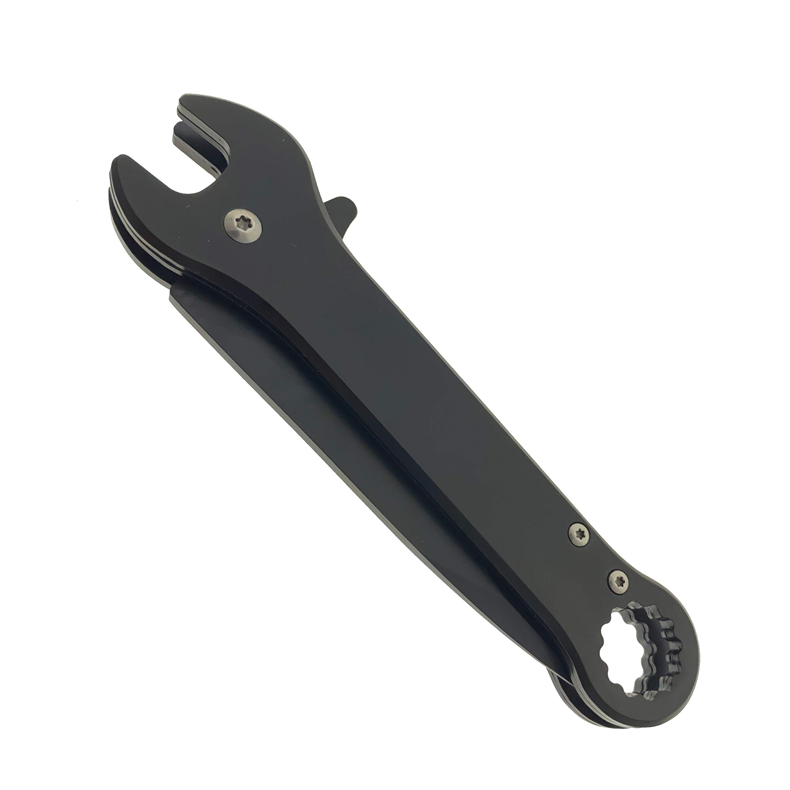 Falcon 12 mm/12 mm Gauge Functional Wrench Folding Pocket Knife. For Camping, Fishing, EDC