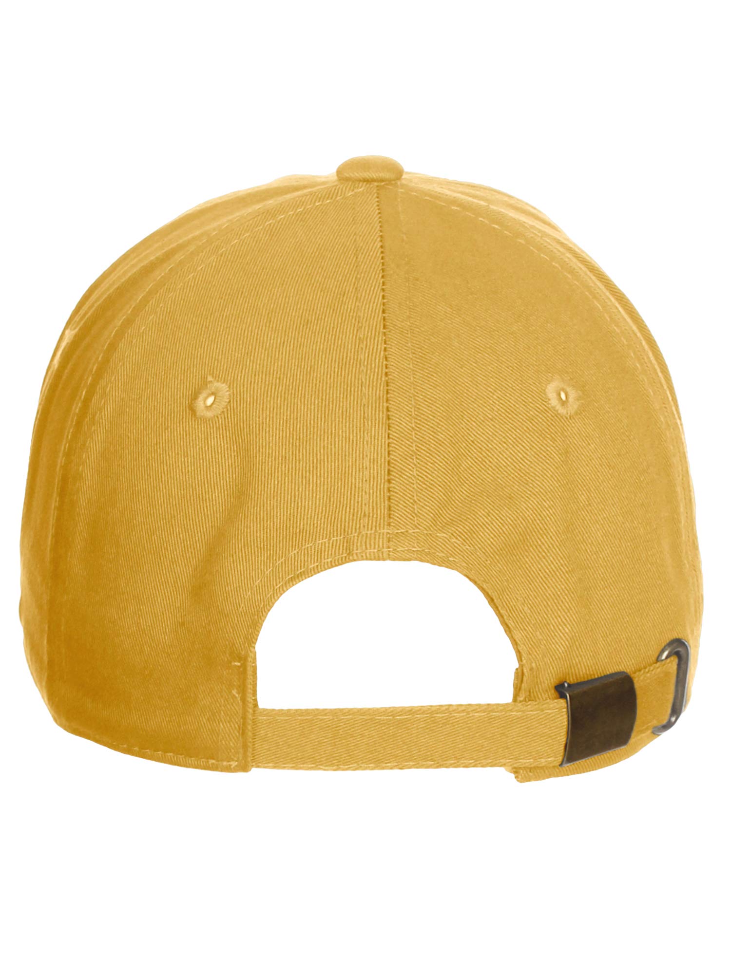 Daxton Classic 3D Varsity White Neon Orange Initial Letters Baseball Dad Hat, Gold, Letter R