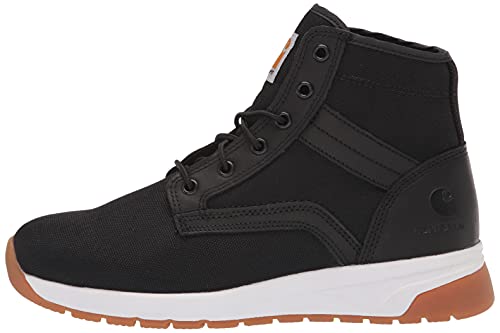 Carhartt mens Force 5" Lightweight Sneaker Nano Comp Toe Ankle Boot, Black Textile, 13 US