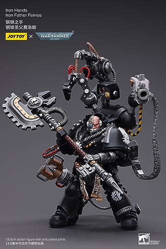 JoyToy Warhammer 40K: Iron Hands Iron Father Feirros 1:18 Scale Action Figure