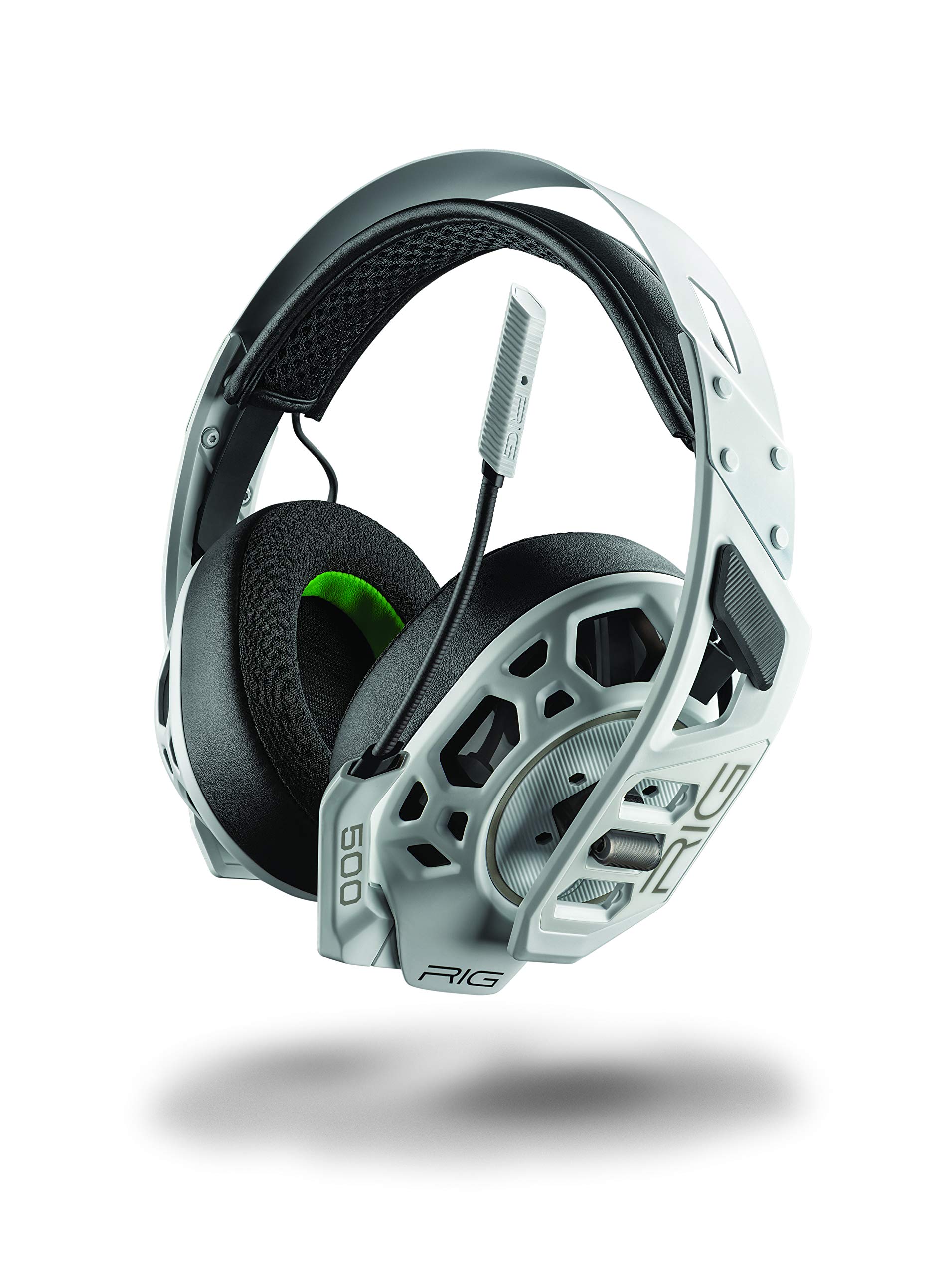 RIG 500 PRO EX Officially Licensed Xbox Gaming Headset with Dolby Atmos 3D Spatial Audio for Xbox Series X|S, Xbox One, Windows 10/11 PC - 50mm Speaker Drivers - Audio Dial - White