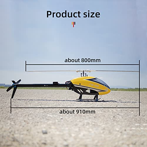 DBXMFZW RC 6CH GPS self-stabilization Rc Plane 3D Brushless All-Metal fuselage Remote Control Helicopter Smart GPS Helicopter One-Button Return Flight RC Airliner RTF