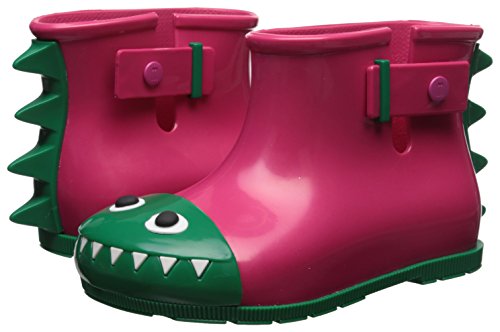 Mini Melissa Kids' Mini Sugar Fabula Rain Boot,Pink,5 Regular US Toddler