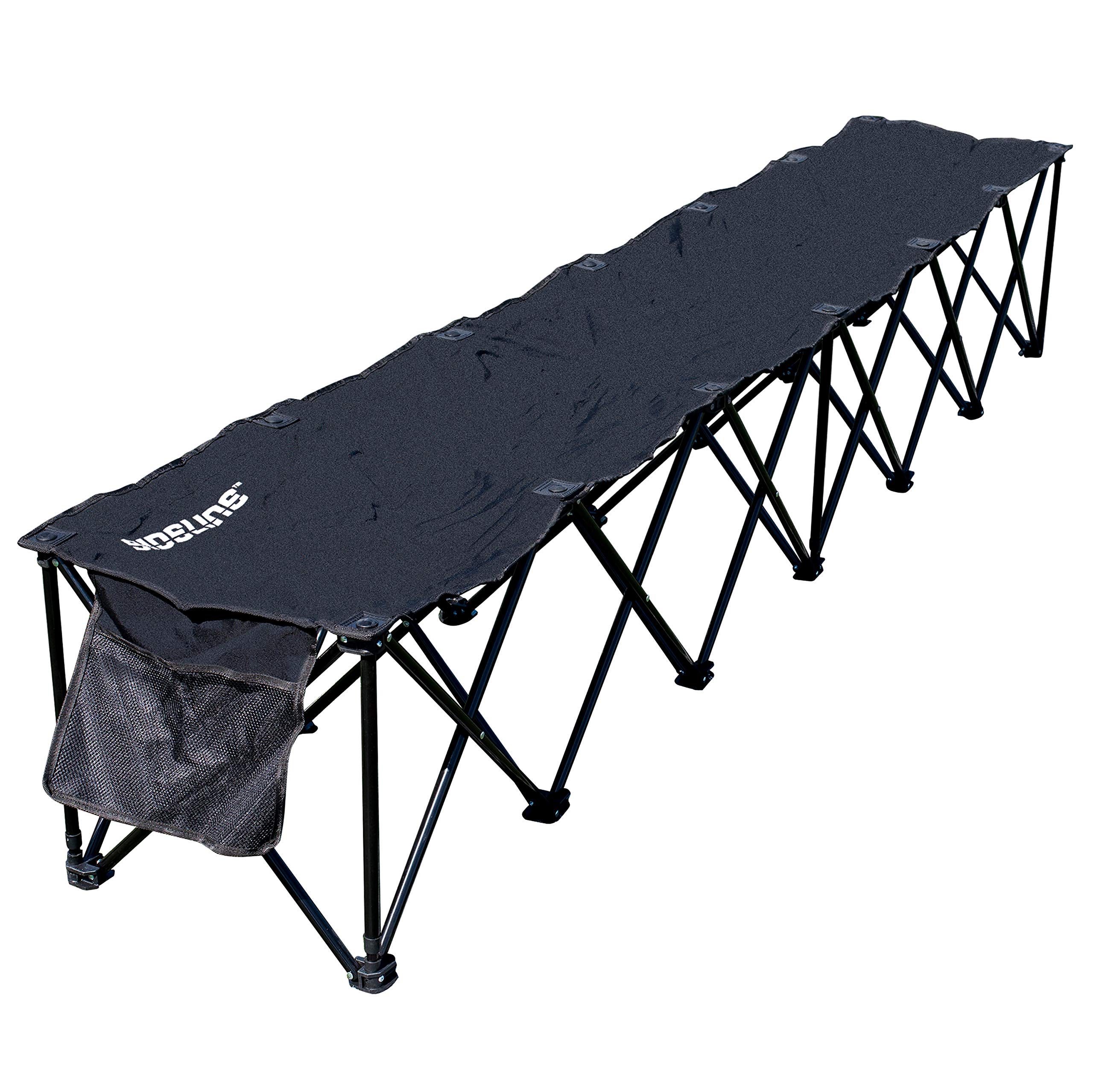 Franklin Sports Sideline Team Bench β 6 Person β Collapsible Sport Bench β No Assembly β Instant Seating β All Sport β Soccer β Lacrosse β Football β Heavy Duty