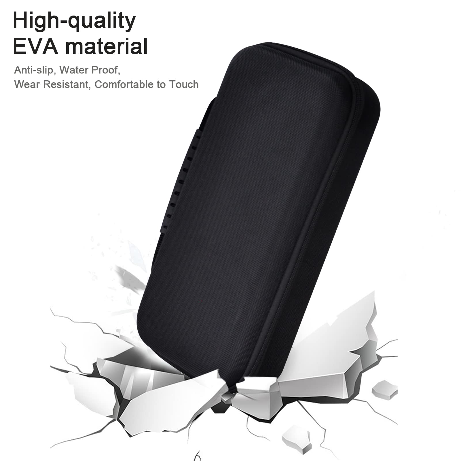 Carrying Case Compatible with Steam Deck 2021, Protective Hardshell Travel Case Storage Bag for Steam Deck Accessories