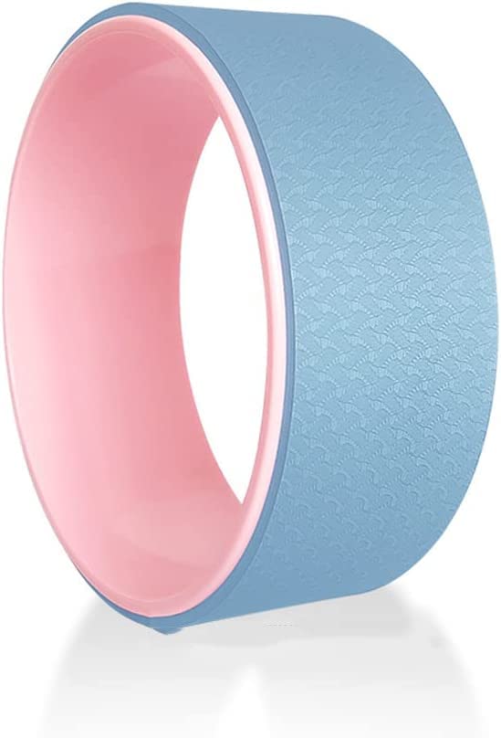 DAUJI Point Massage Yoga Roller Pilates Wheel Back Exercise Tool Weight Loss Waist Fitness Accessories (Color : 1)