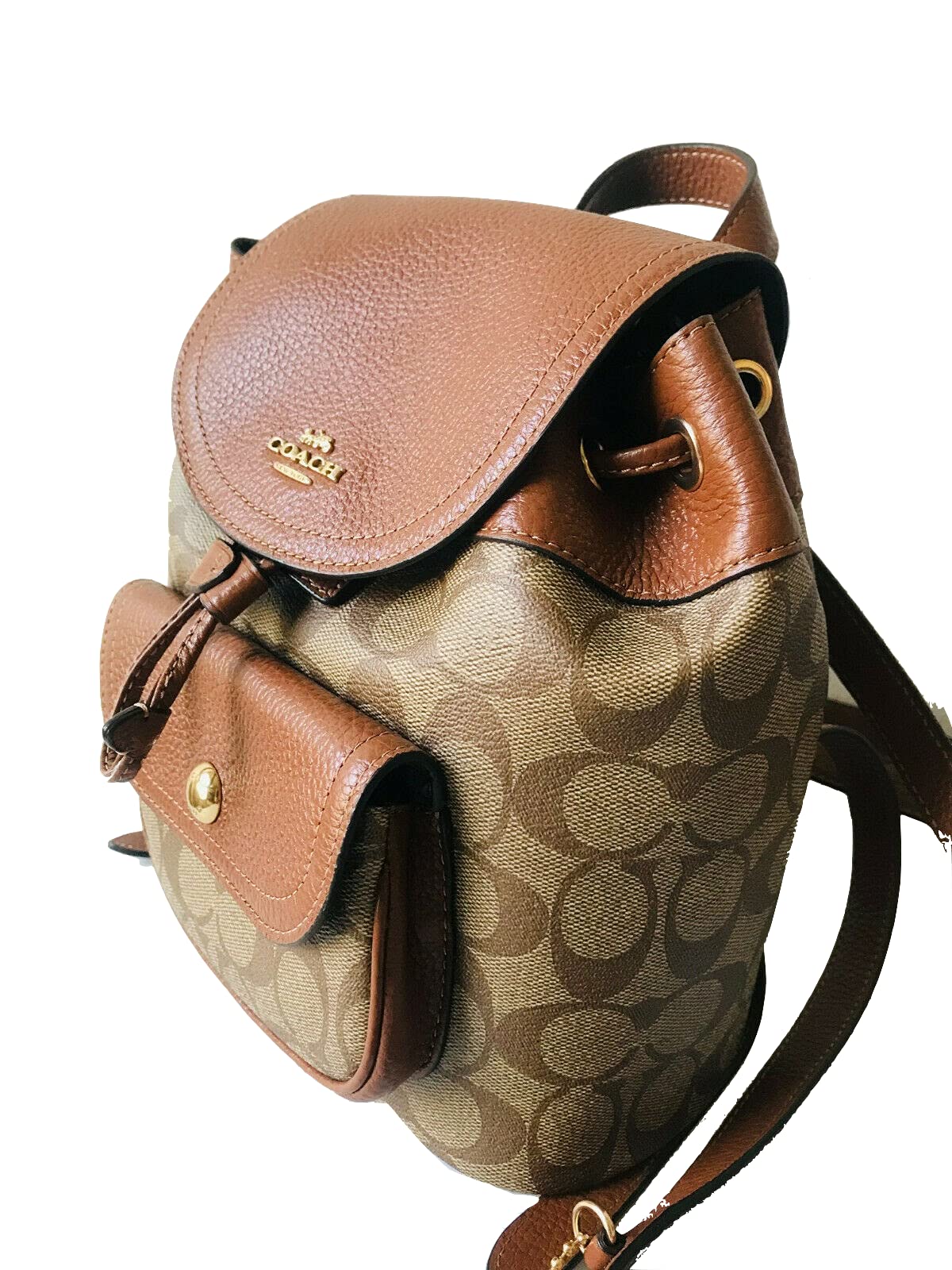 Coach C4120 Pennie Backpack 22 In Signature Canvas